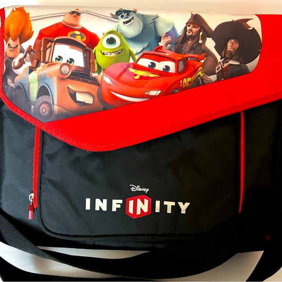 Disney | Toys | Disney Infinity Bag Plus 9 Figures And Disk Jack ...